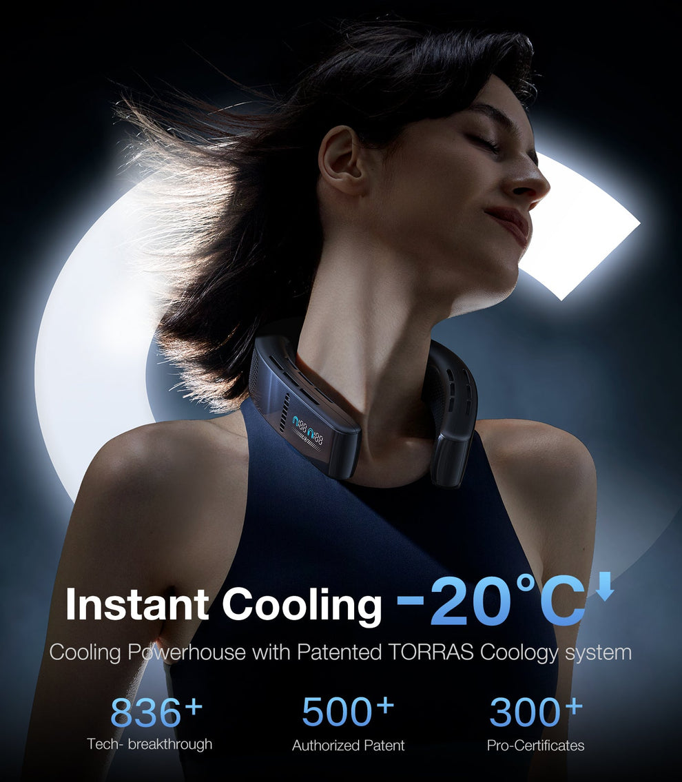 COOLiFY Cyber – Best Portable Neck Air Conditioner