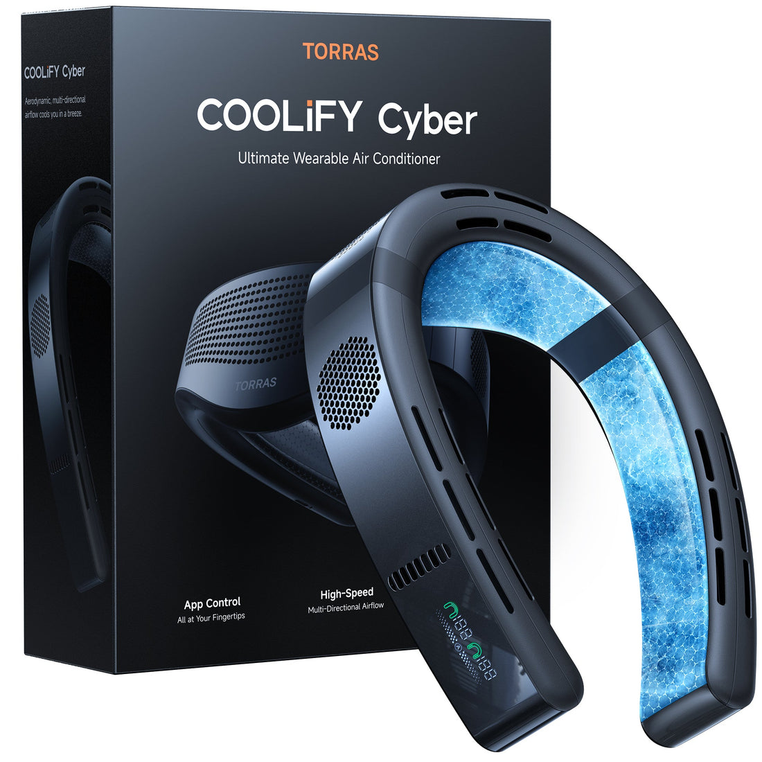 COOLiFY Cyber – Best Portable Neck Air Conditioner