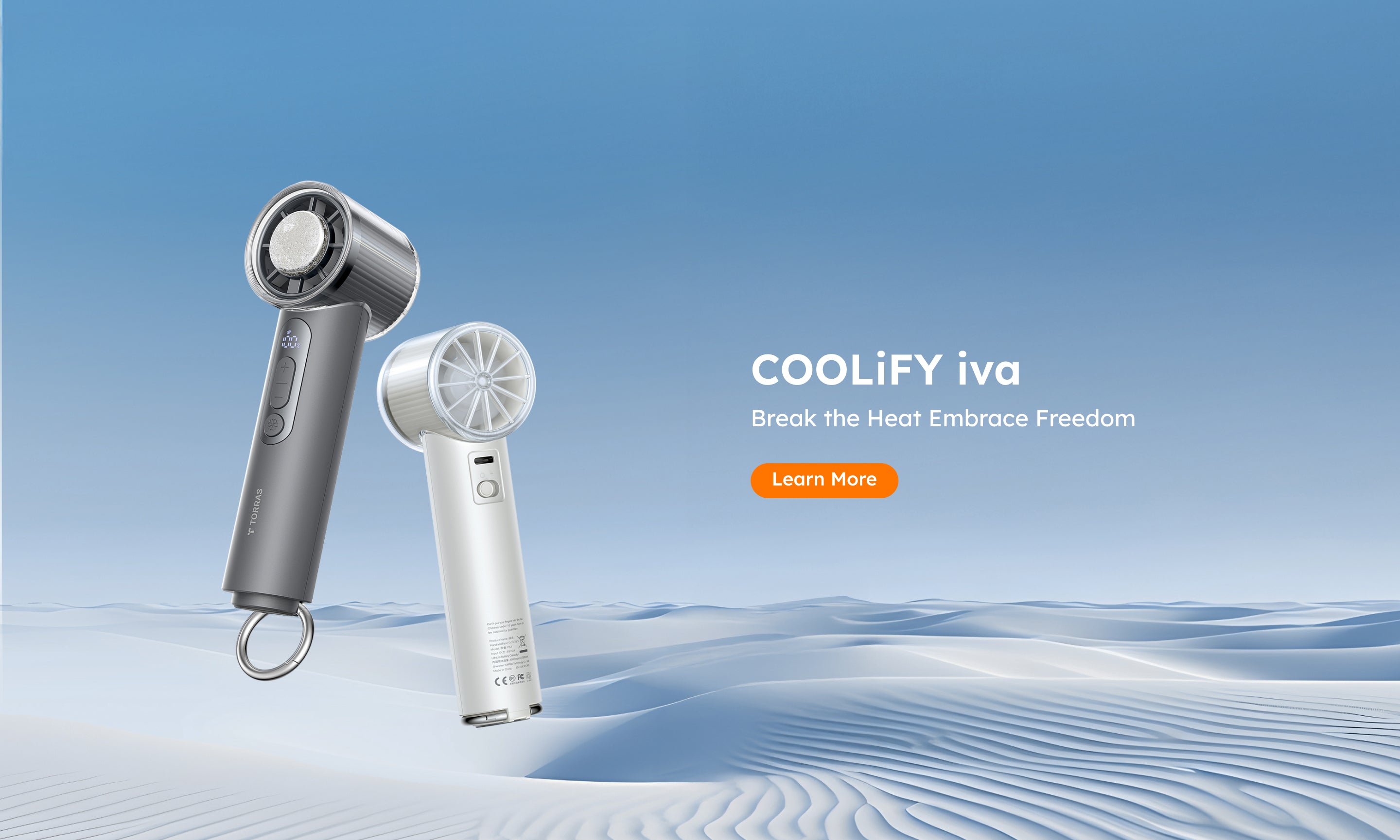 Neck Fan & Handheld Fan & Neck Air Conditioner| TORRAS